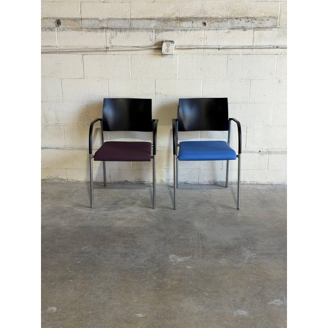 Vintage Dutch Vas Emo Chairs by Krijn Hamelink Set of 2 Postmodern ...