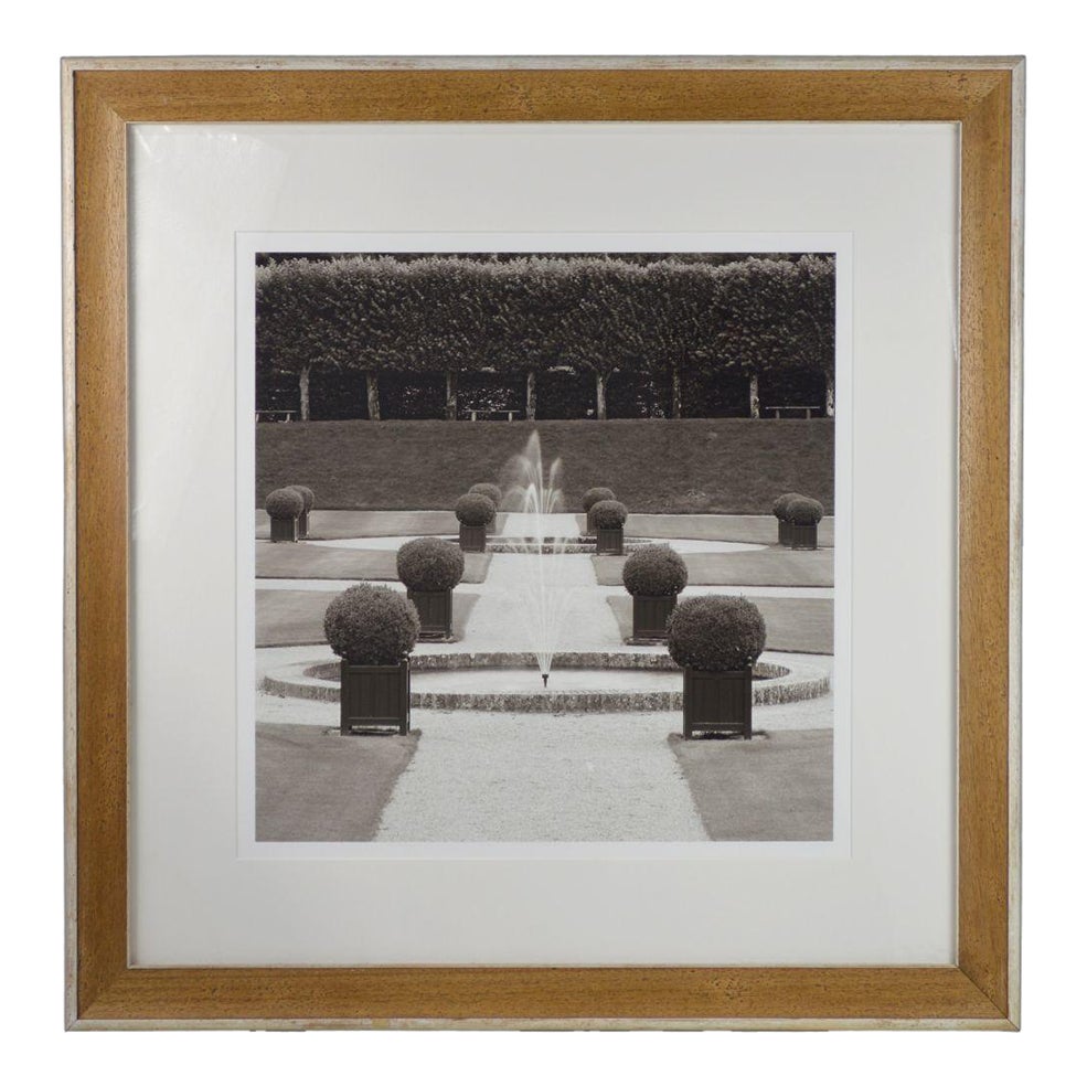 Trowbridge Garden Landscape Print in a Hand Crafted Frame | Chairish