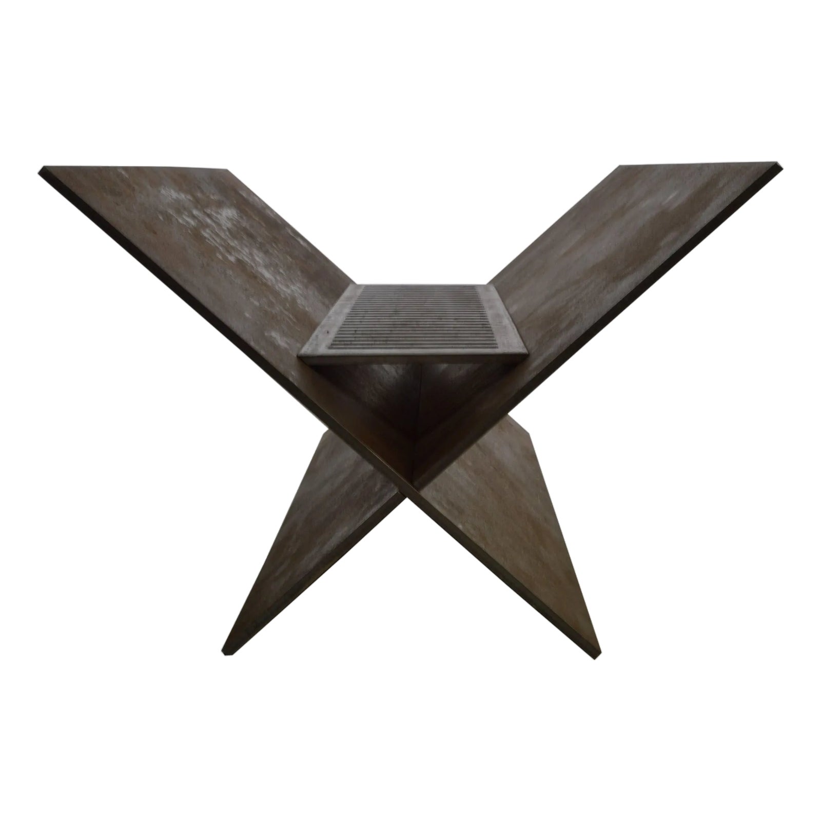 Outdoor Steel Fire Cradle by Vermontica | Chairish
