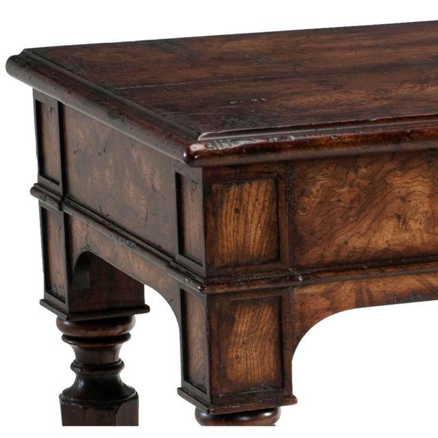 Rustic English Console Table | Chairish