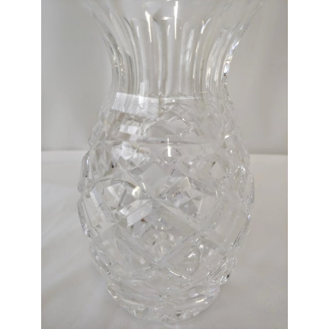 Vintage Waterford Crystal Flared Small Flower Vase | Chairish