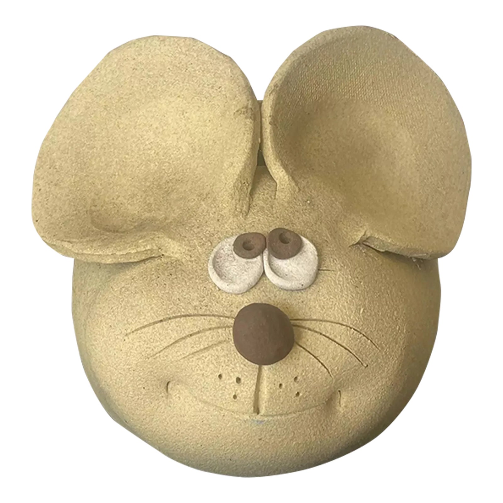 Vintage 1960s 1970s Kitsch Mouse Planter Cache Pot Ceramic Unmarked Euc ...