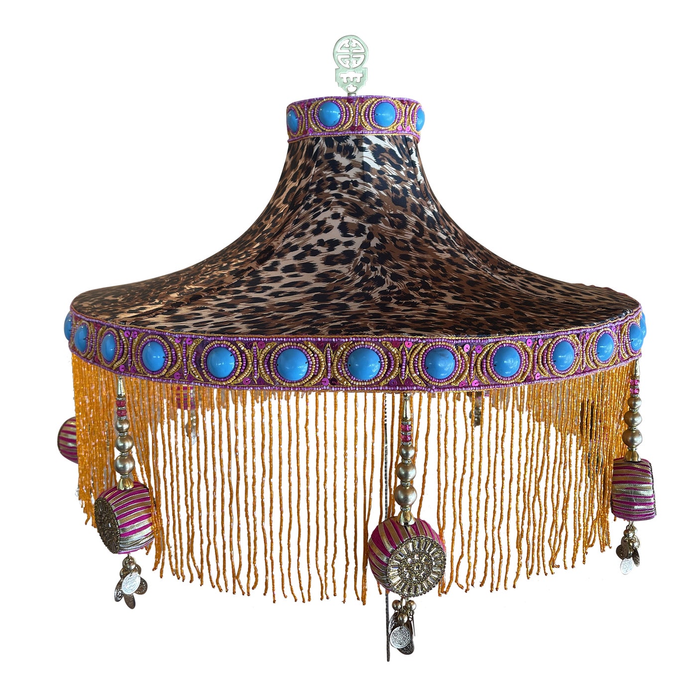 21st Century Penny Long Couture Bella Lamp Shade | Chairish