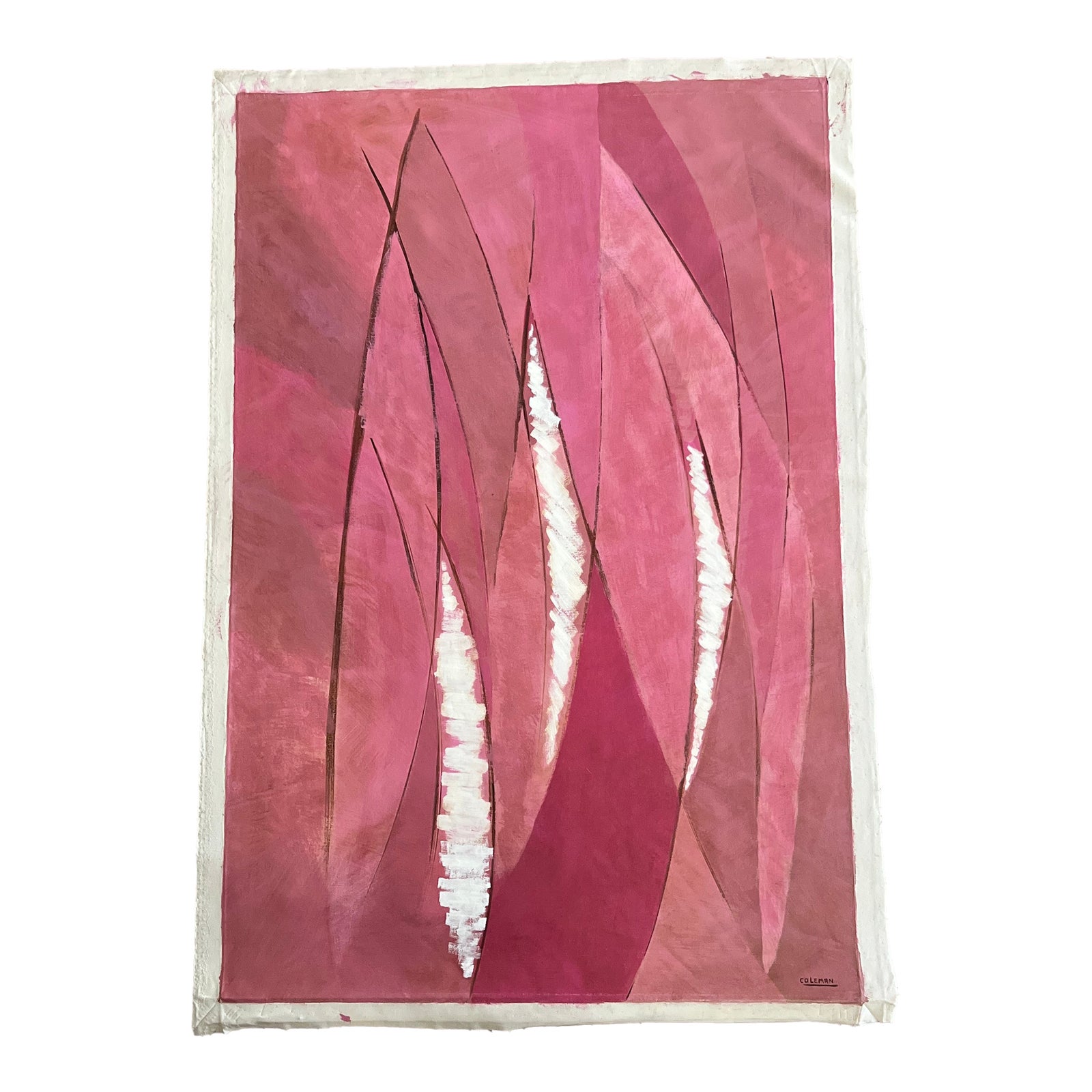 Oil on Canvas Unframed Made by Barbara Coleman American Artist in 1978 ...