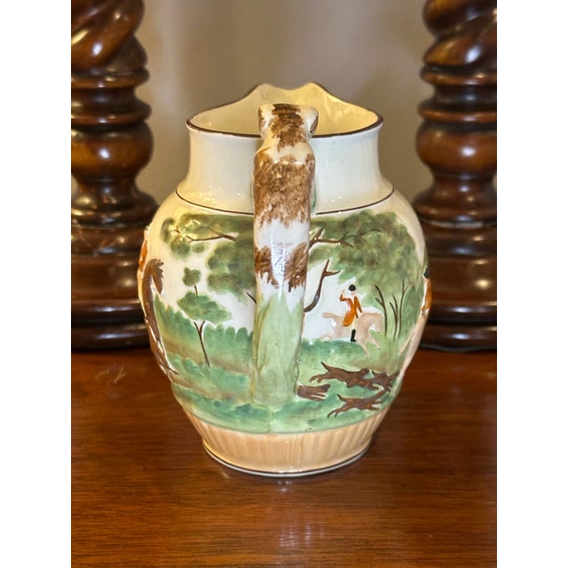 Vintage Wedgwood Etruria Pitcher Circa 1930s - English Hunt Scene With ...