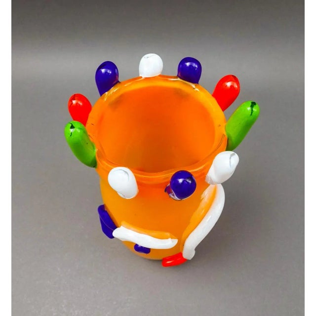 Late 20th Century Mihai Topescu Romania Signed Vintage Colorful Hand ...