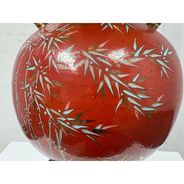 Vintage Leonard R. Foss Chinoiserie Style Table Lamp | Chairish