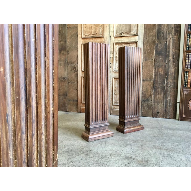 Antique Classical Wood Columns - Set of 3 | Chairish