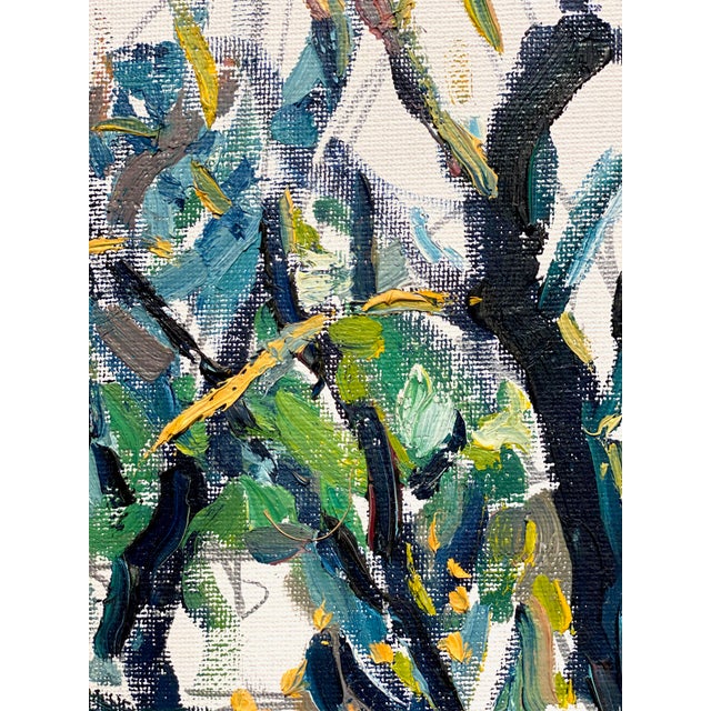 Abstract Expressionist James River Morning - Original Oil Painting by ...