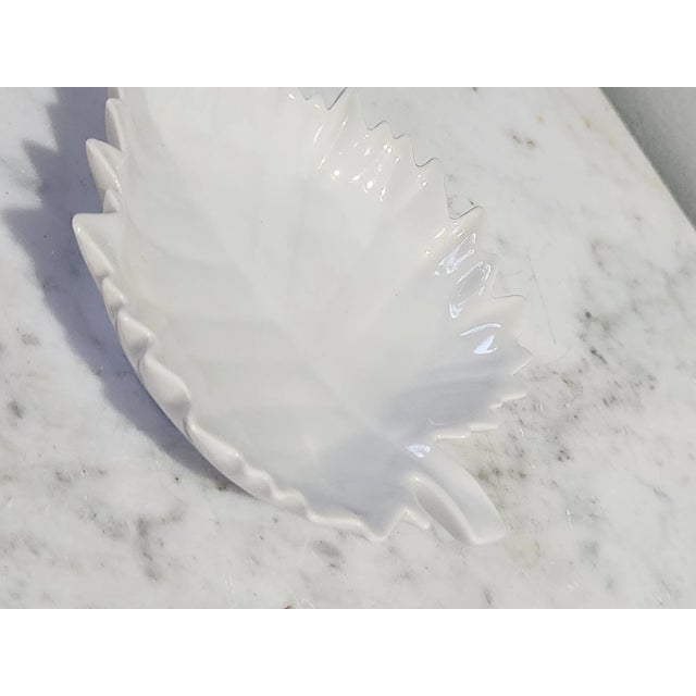 1980s Limoges Leaf Trinket Dish, Oil Dish, Butter Dish, Soap Dish ...