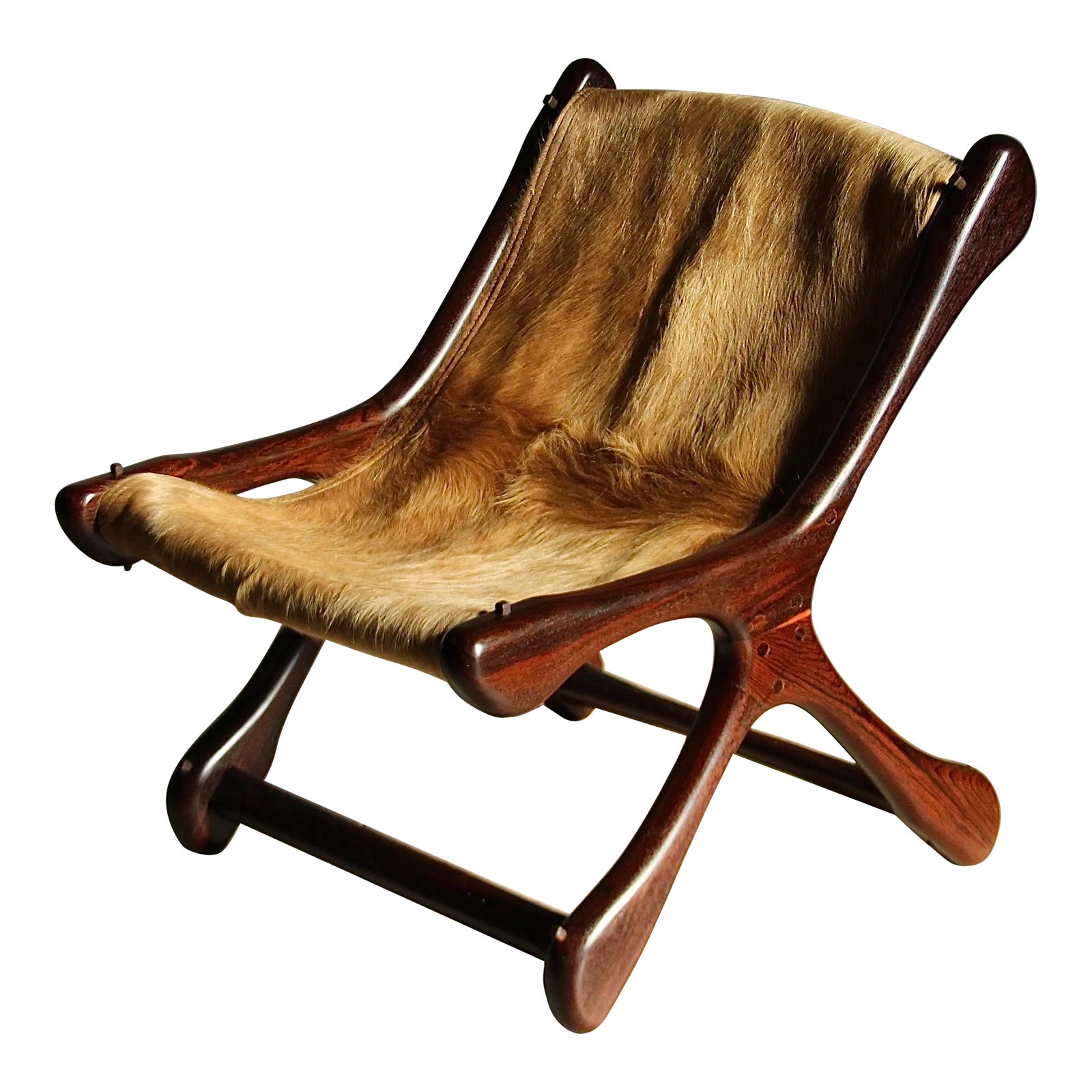 Don Shoemaker Cocobolo "Sloucher" Chair for Señal, 1960s | Chairish