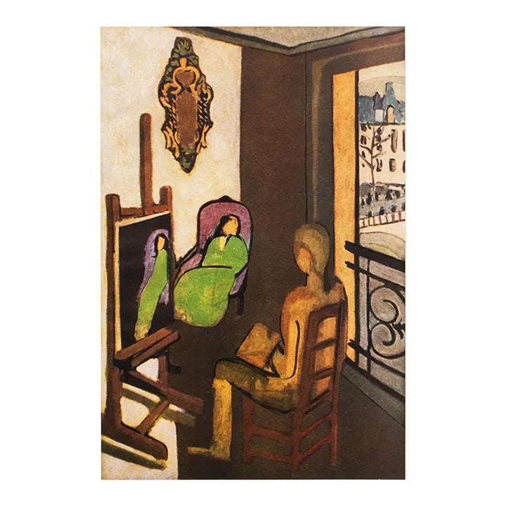 1940s After Henri Matisse "The Painter and His Model", First Edition ...