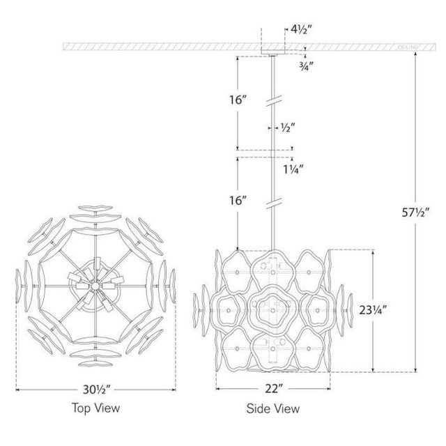 Kate Spade New York for Visual Comfort Signature Leighton Large Barrel ...