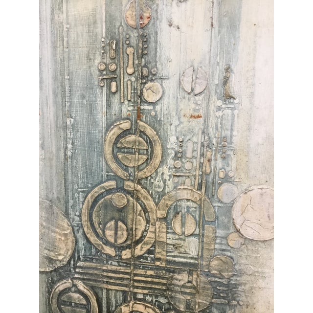 Abstract Mixed Media Painting by Donald Stoltenberg | Chairish