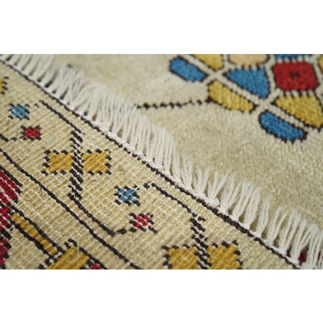 Antique Tuduk Rug 4'1'' x 6'2'' | Chairish