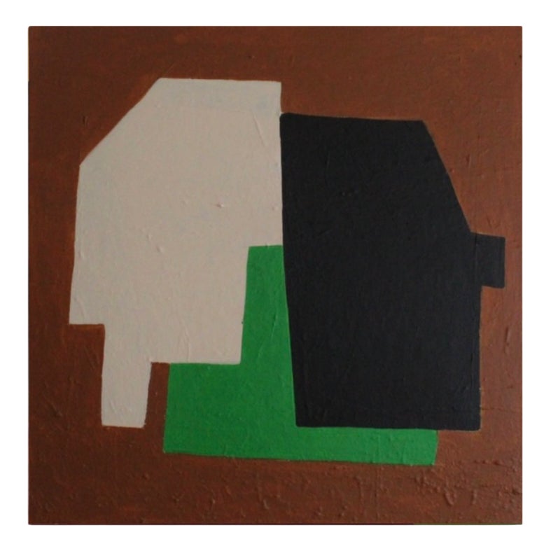 Bodasca, Abstract Minimalist Bound Forms, 2025, Acrylic on Canvas ...