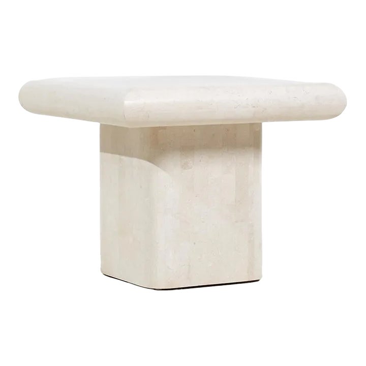 Postmodern Pedestal End Table | Chairish