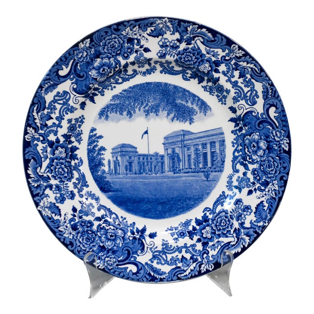 1930 Wedgwood Blue & White Transfer Ware Massachusetts Institute of ...
