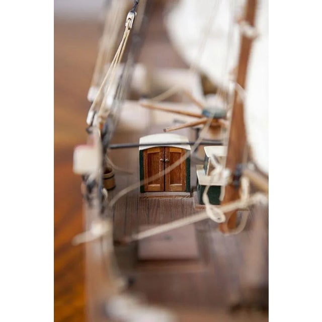 Detailed Model of Dutch Sailing Ship From the 1930s-1940s | Chairish