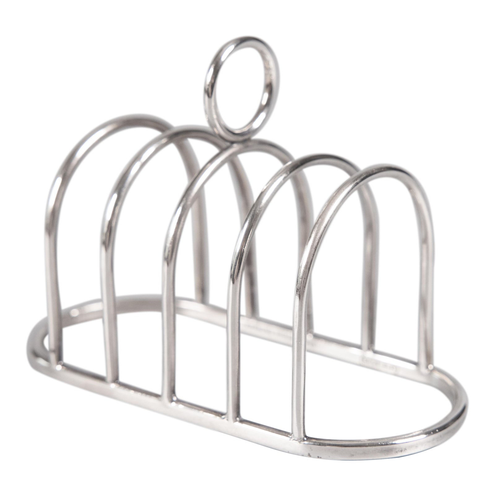 Vintage Silver Plate Toast Rack | Chairish