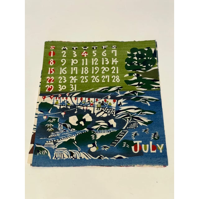 Set of 12 Katazome Mingei Original Prints by Takeshi Nishijima for ...