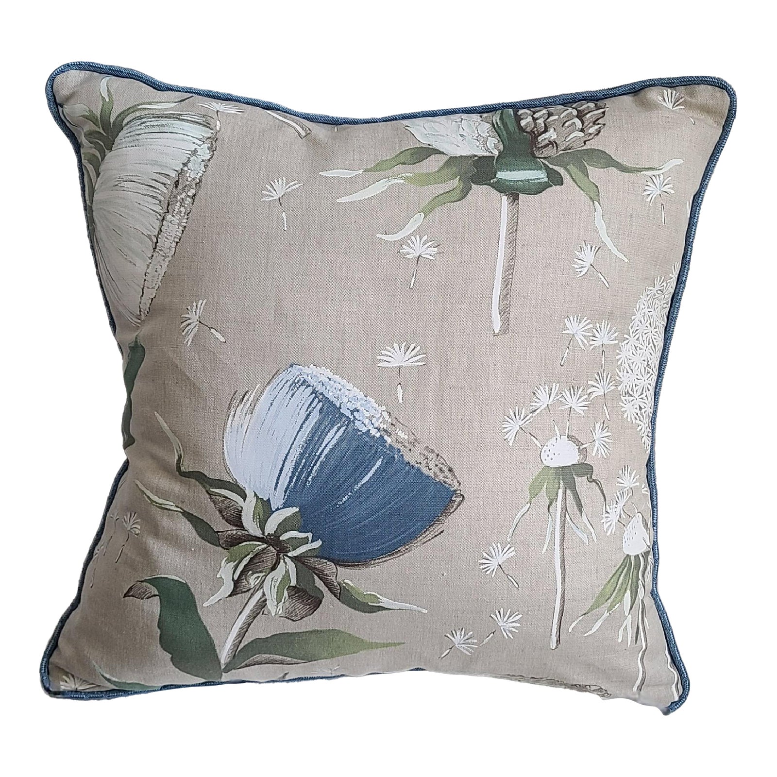 Decorative Pillow in Clarence House Fabric | Chairish