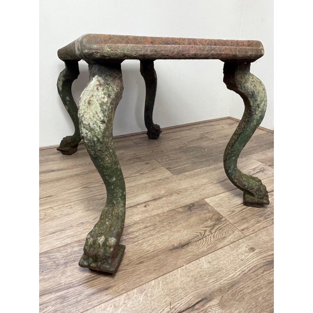 Historic French Louis XVI 18th Century Grand Tour Cast Iron Plinth ...