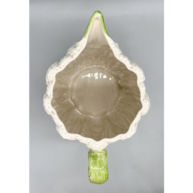 1980s Fitz and Floyd White Corn Ceramic Vegetable Pitcher | Chairish