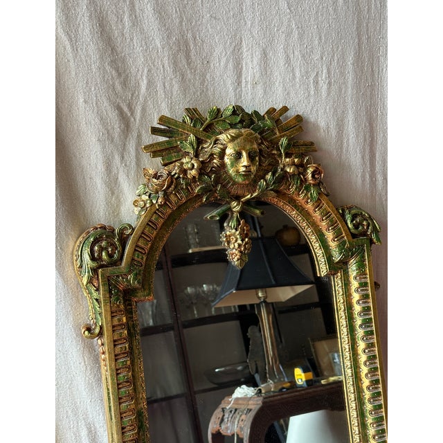 1980s King Louis XIV Mirror by Vincenzo Fancelli | Chairish