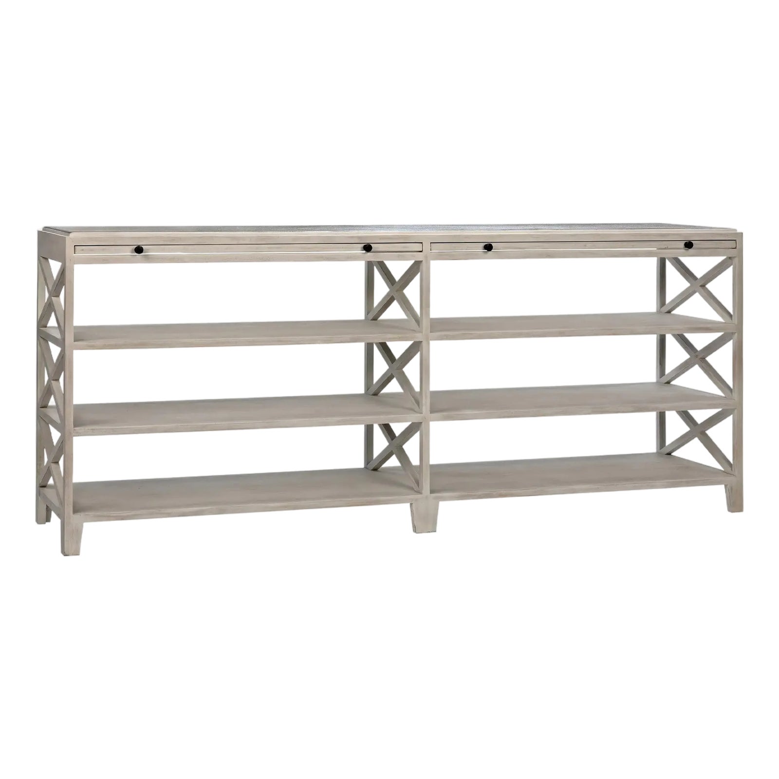 Sutton Console, White Wash | Chairish