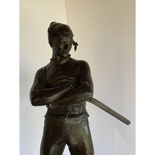 Victorian Bronze Statue of Arlequin Harlequin by René De Saint-Marceaux ...