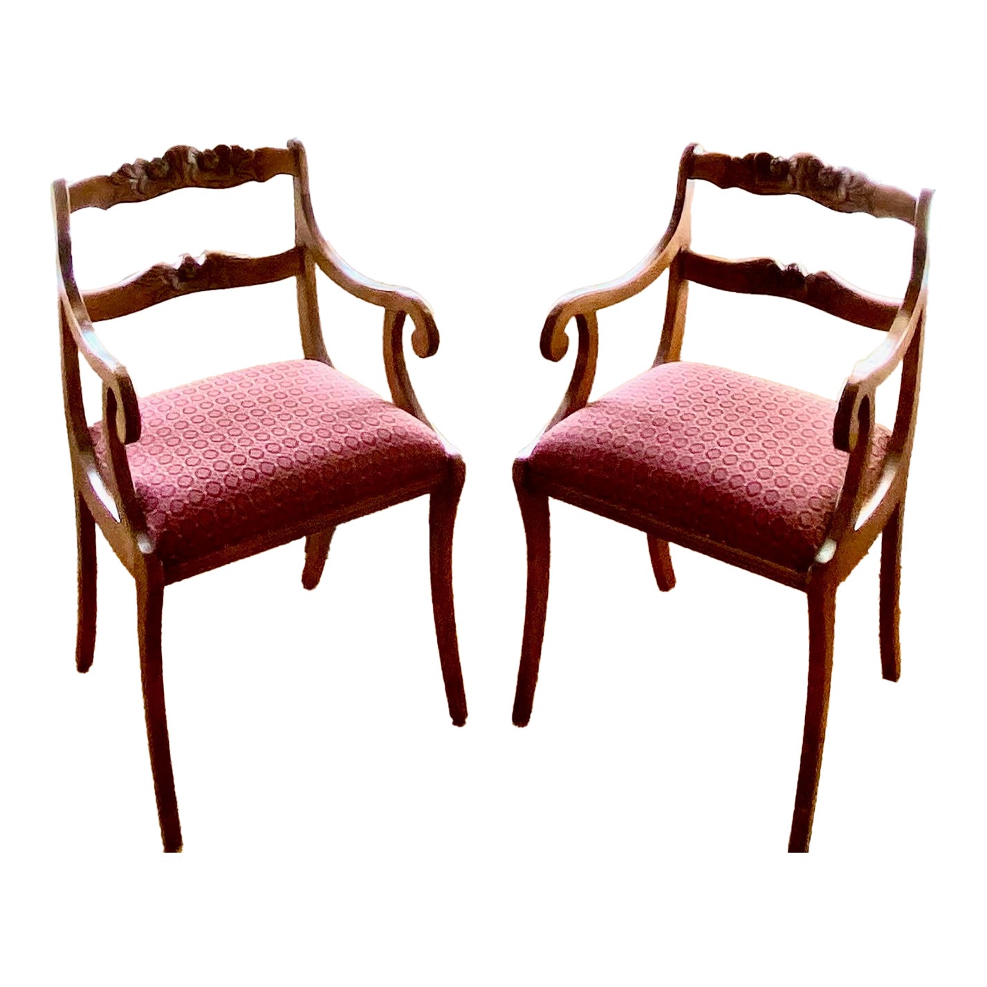 Custom Handmade Silk Drapes With Matching Pillows & Hand-Embroidered ...