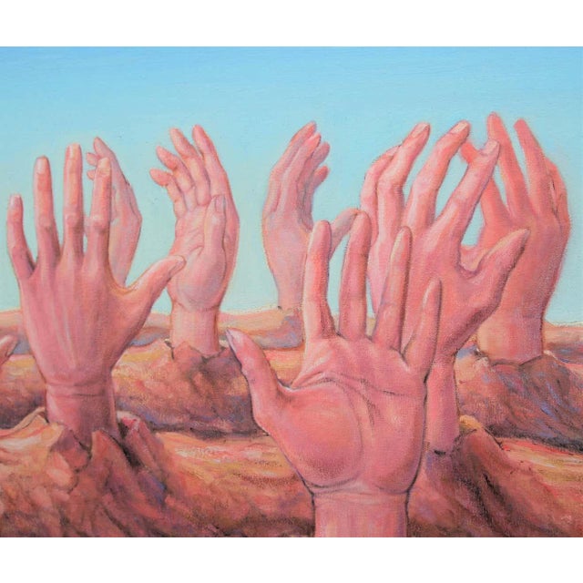 Henry David Potwin “From the Earth” Soft Hued Contemporary Surrealist ...