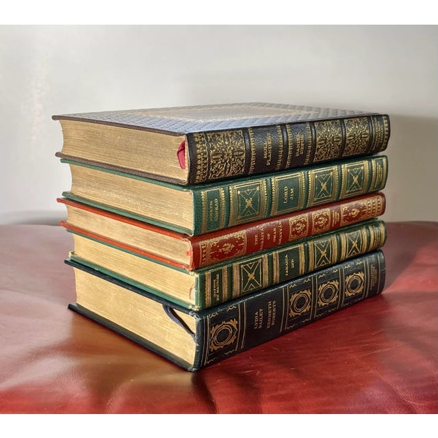 Vintage Collector’s Edition Books- Set of Five | Chairish