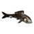 Vintage Bronze Koi Fish Sculpture Dark Brown and Verdigris Patina ...