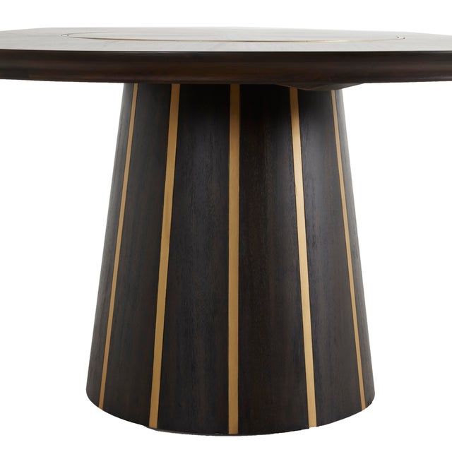 Morgan Dining Table - Dark Chocolate | Chairish