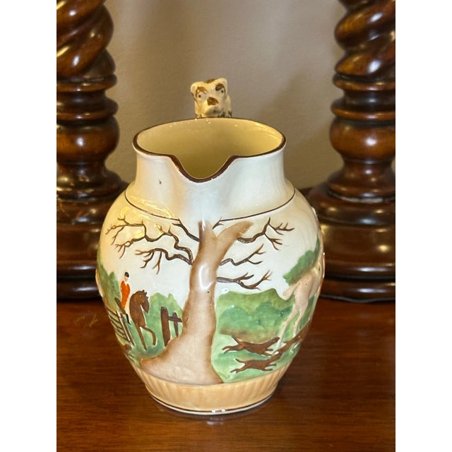 Vintage Wedgwood Etruria Pitcher Circa 1930s - English Hunt Scene With ...