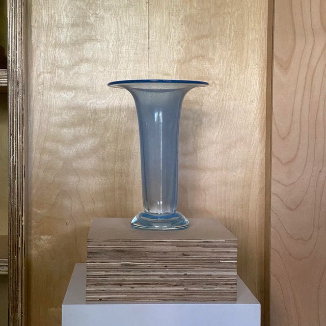 Mid-Century Modern Blenko Glass Vase | Chairish