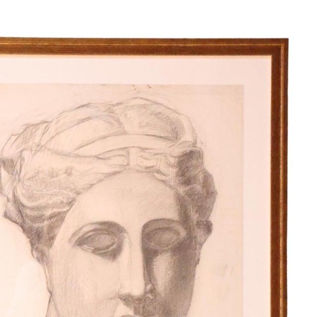 20th Century French Goddess Drawing | Chairish