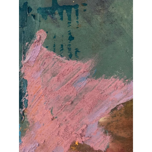 1960s Vintage Abstract Painting | Chairish