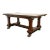 Antique Italian Carved Renaissance Revival Walnut Library Dining Table ...