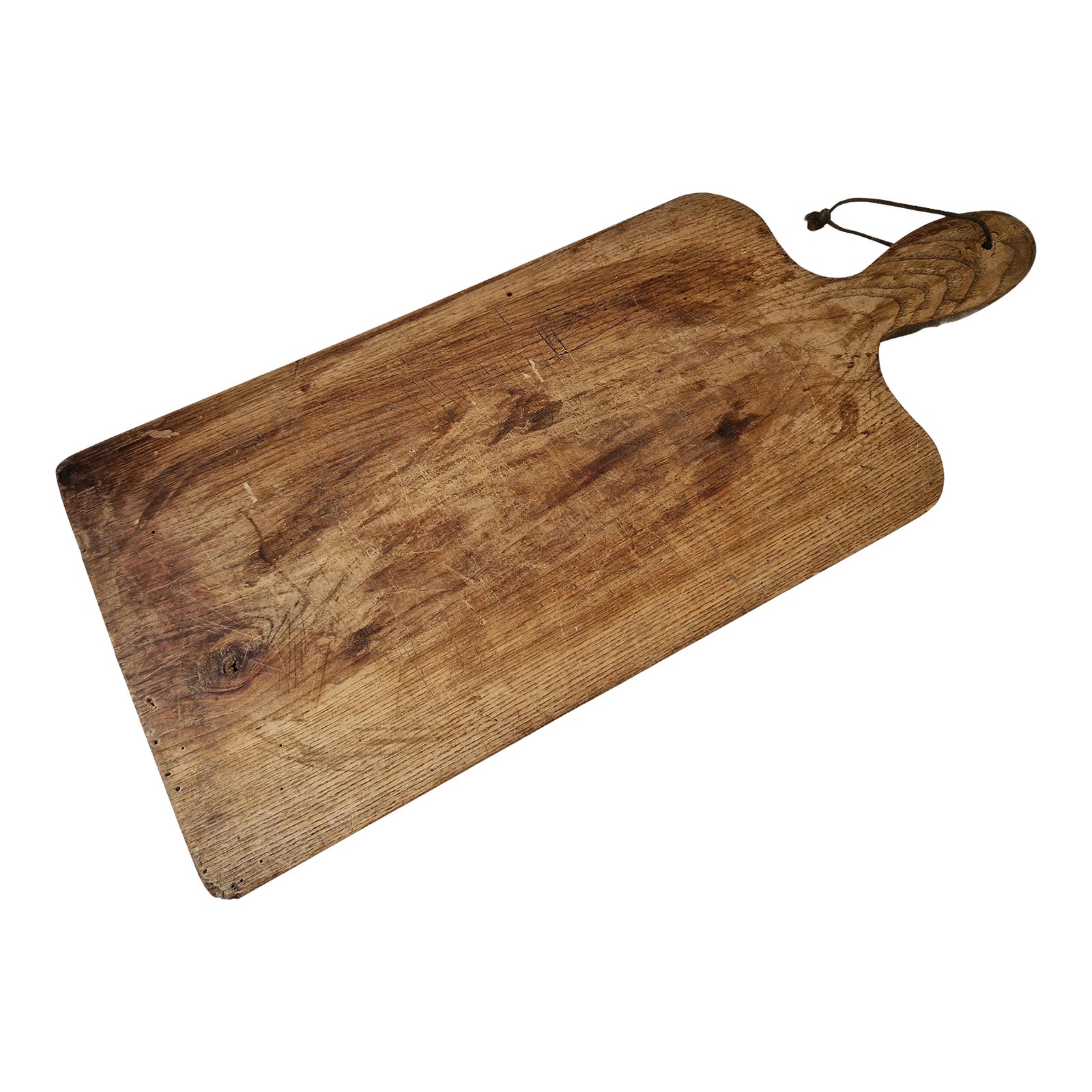 Mid 20th Century Rustic French Wood Chopping Board | Chairish