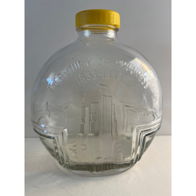 1933 Century of Progress Chicago World's Fair Bottle | Chairish