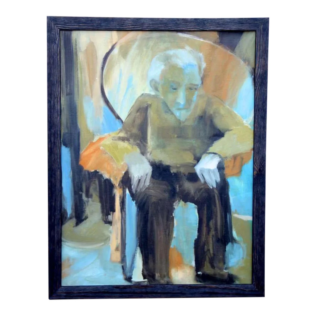 Barbara Monchek "One Who Has Seen" 1964 | Chairish