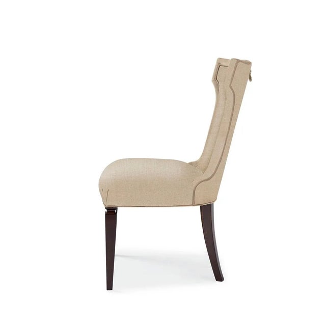 European Modern Dining Chairs- Set of 2 | Chairish