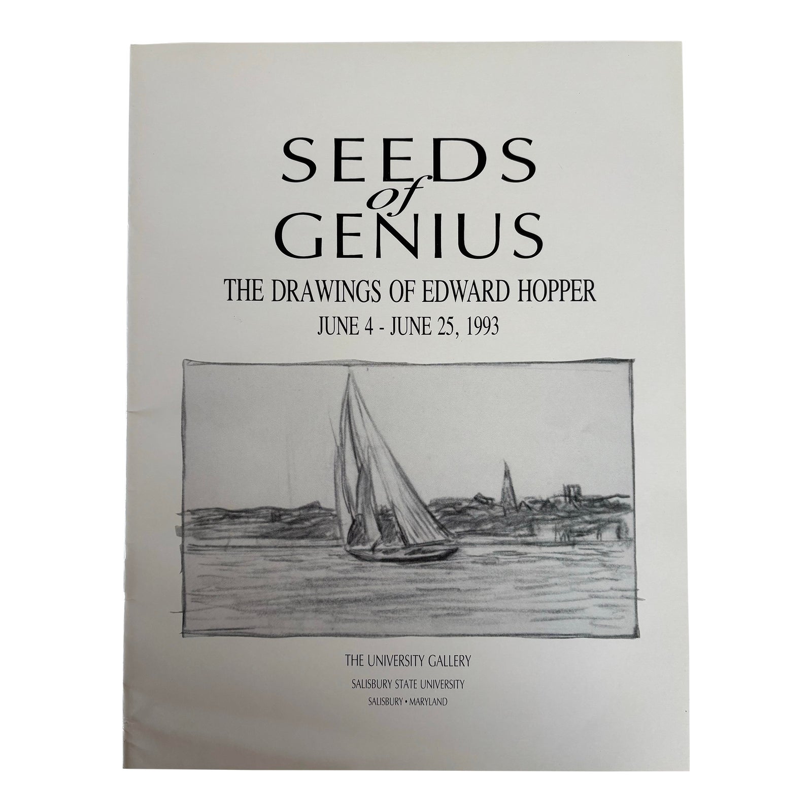 Edward Hopper, Seeds of Genius the Drawings Of…1993 Exhibition ...