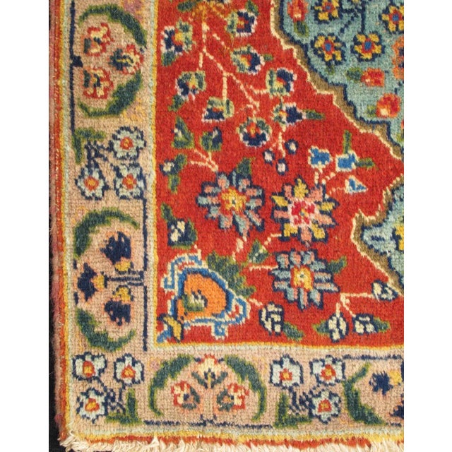 Early 20th Century Antique Miniature Tabriz Rug - 1′11″ × 2′5″ | Chairish