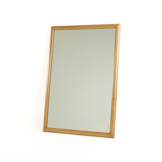 Kent Coffey Continental Mid Century Walnut Mirror | Chairish