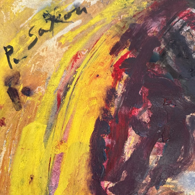 Phil Saxon Ink Drawing on Paper | Chairish