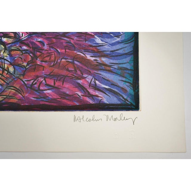 1984 Malcolm Morley "Return of Ulysses" Print, Limited Edition Signed ...